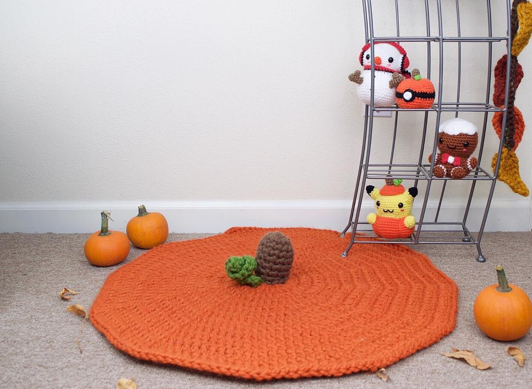 Pumpkin Rug - Knot Bad